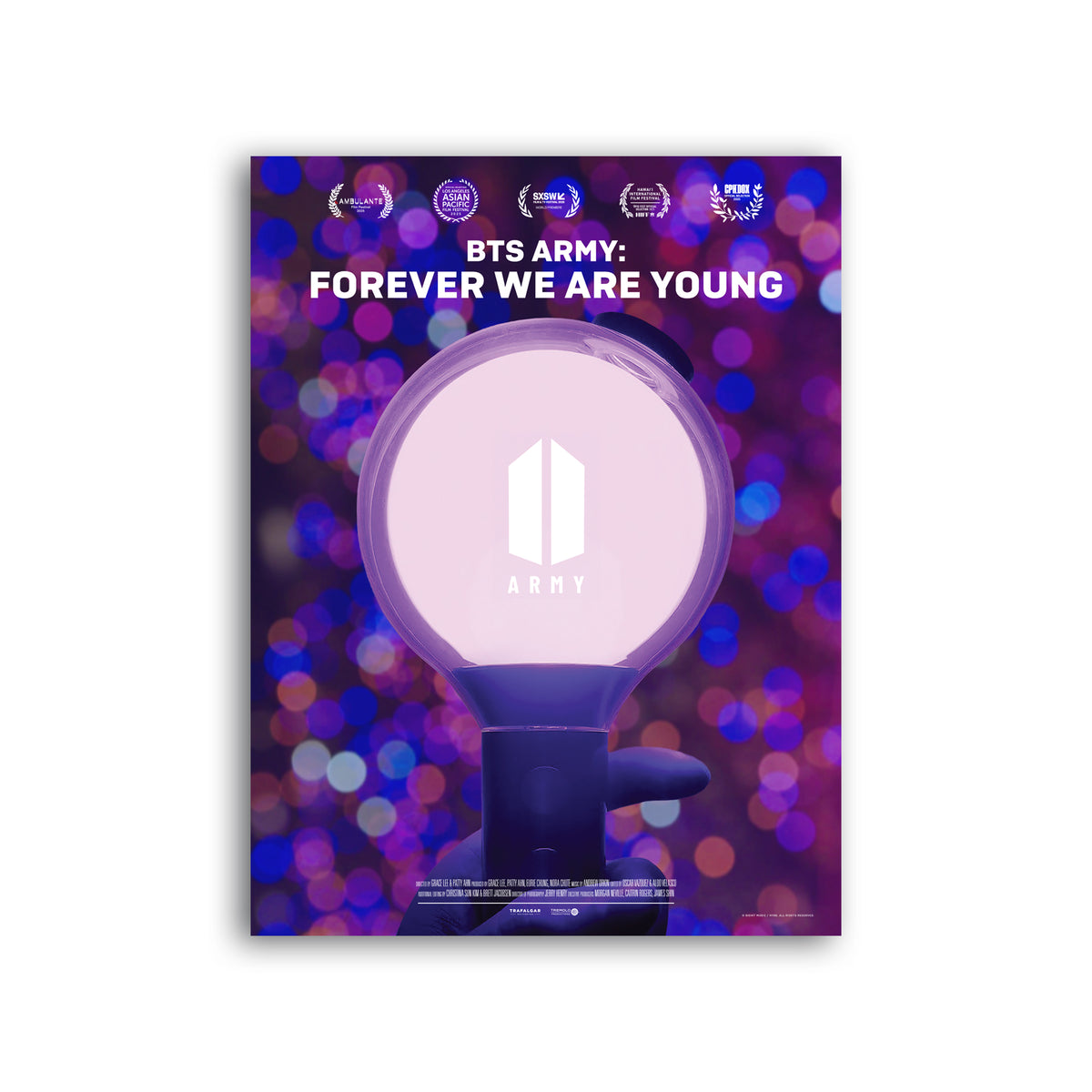 BTS ARMY: FOREVER WE ARE YOUNG Official Poster 18" x 24" – Trafalgar ...